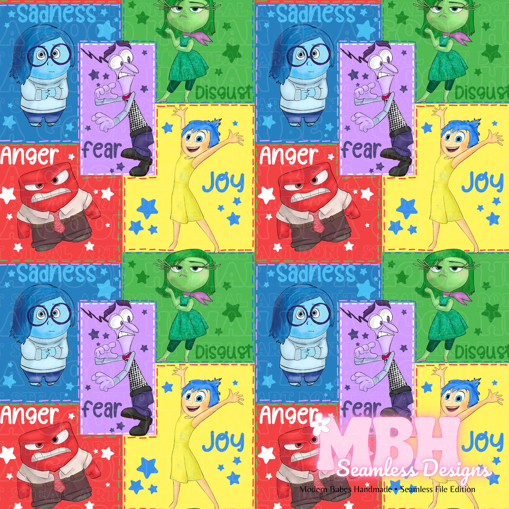 Inside Out Patchwork Seamless Pattern – MBH Seamless Designs